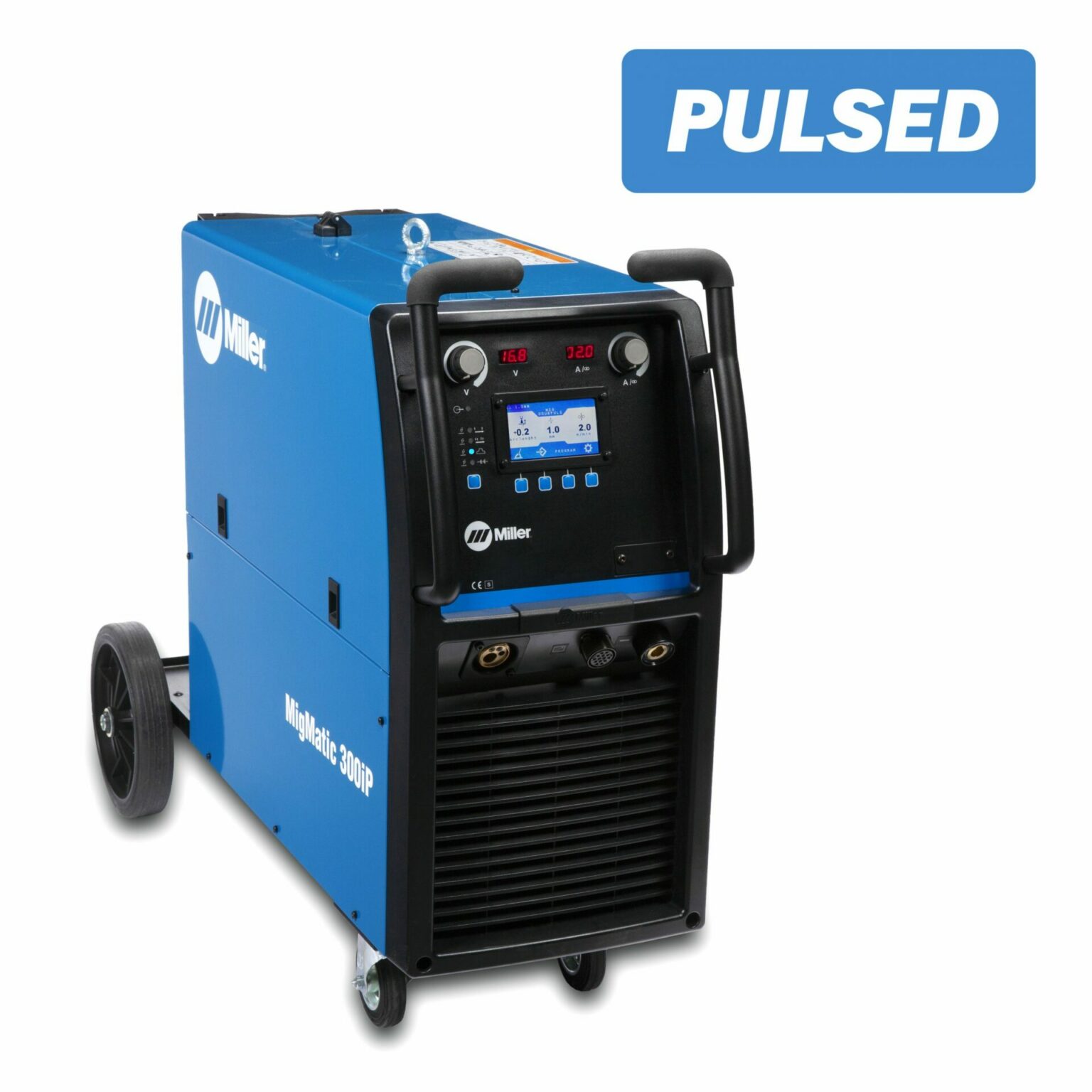 Miller MigMatic 300iP Pulsed MIG Welder Synergic - Easy To Use Synergic ...